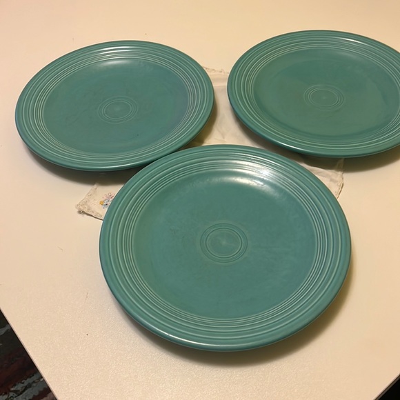 Fiesta | Dining | Vintage Fiesta Signed Lead Free Aqua | Poshmark